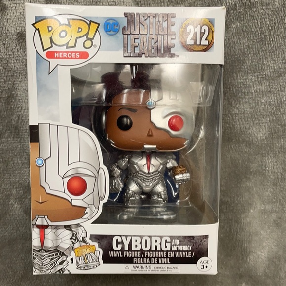 Funko | Accents | Funko Pop Cyborg And Motherbox 22 Walmart Exclusive ...
